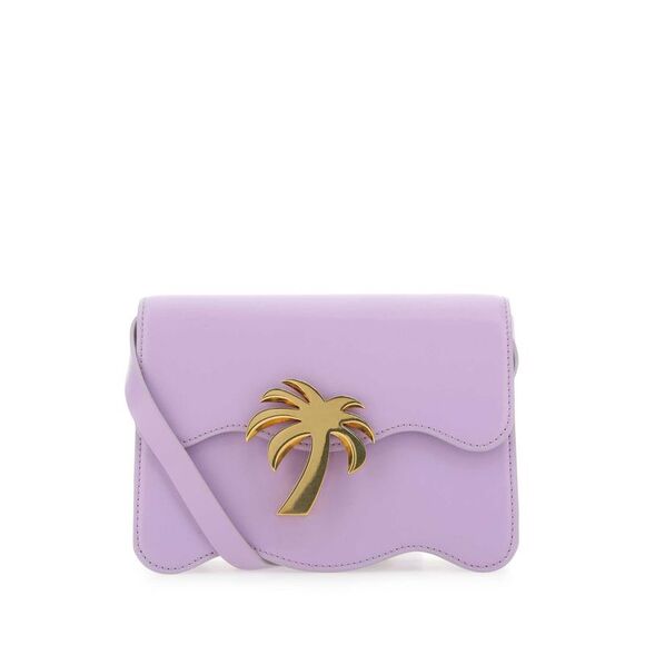 Palm Angels | Bags | Palm Angels Lilac Leather Palm Beach Crossbody Bag ...